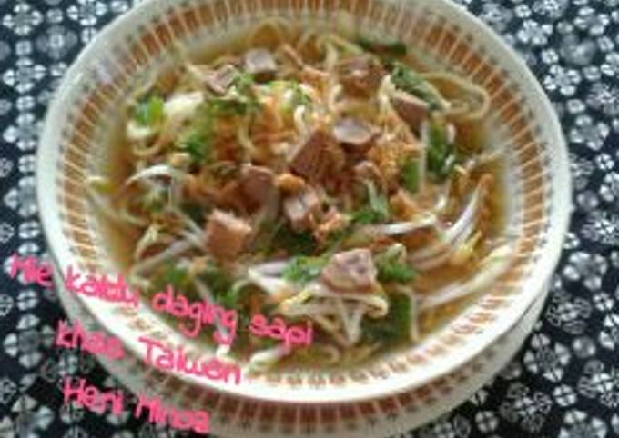 Resep Mie Kaldu Daging Sapi Khas Taiwan🍜 oleh Heni Hendriany - Cookpad
