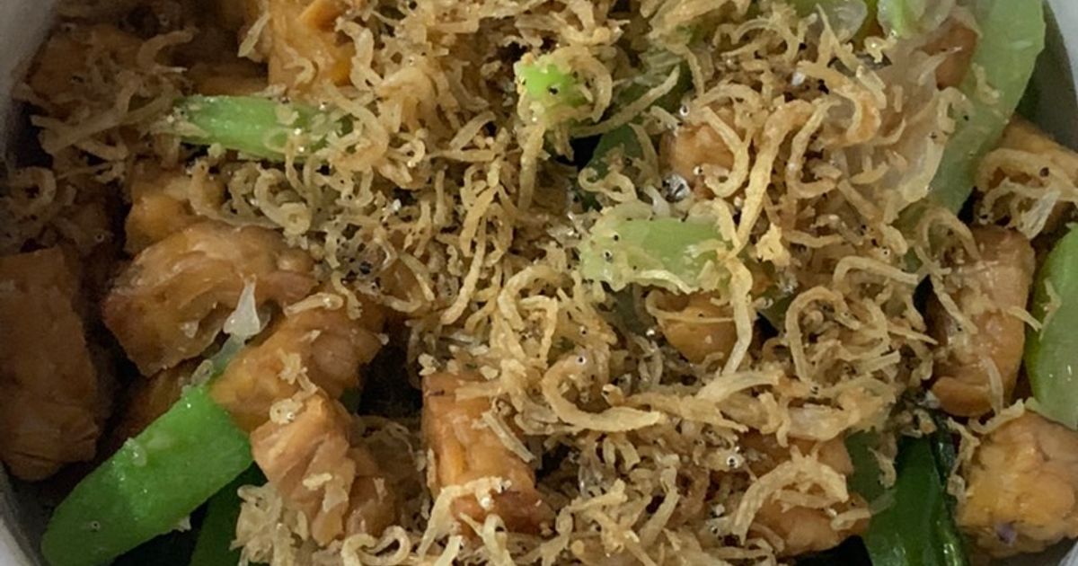 Resep Tumis Labu Tempe Teri Kriyuk oleh Chrystie Puspita - Cookpad