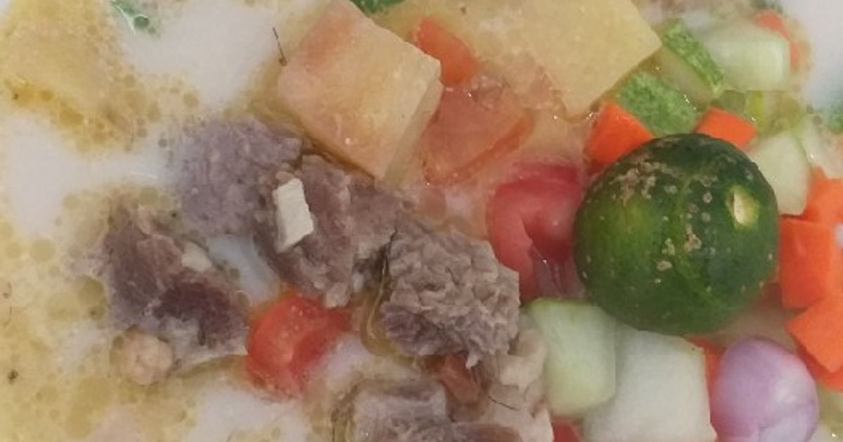 Resep Sop Kambing Kuah Susu oleh Ratih Jati - Cookpad