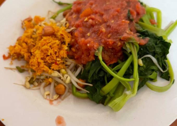 Resep Pelecing urap khas Lombok oleh Kiki Karlina - Cookpad