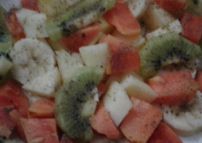 Fruit chat Recipe by Madhu Taneja - Cookpad