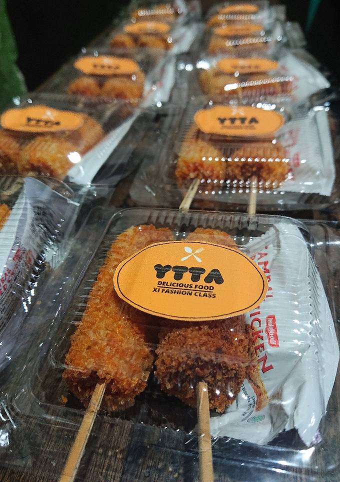 Resep Pansos (pangsit sosis), ide jualan anak sekolah oleh Dapur Koe ...