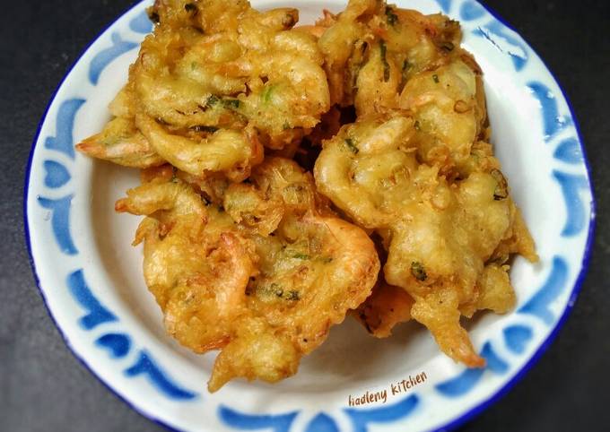 Resep Bakwan Udang Tepung Bumbu Instan Oleh Hadleny Kitchen Cookpad