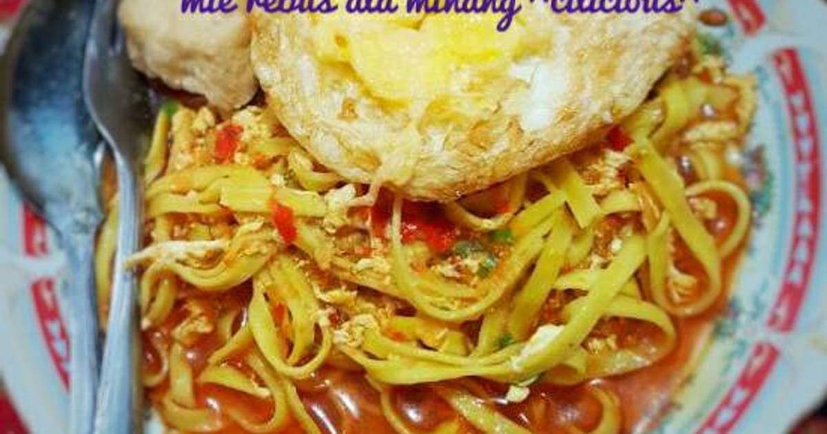 Resep Mie rebus ala minang oleh Asshauqi Mam - Cookpad