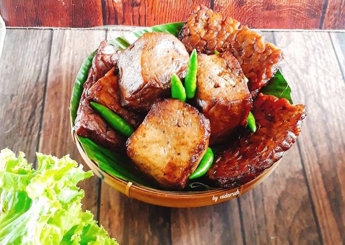 Resep Tempe Tahu Bacem oleh nidarudi - Cookpad