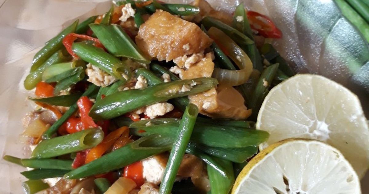 Resep Tumis Bunga Bawang oleh Umma Zhafran - Cookpad