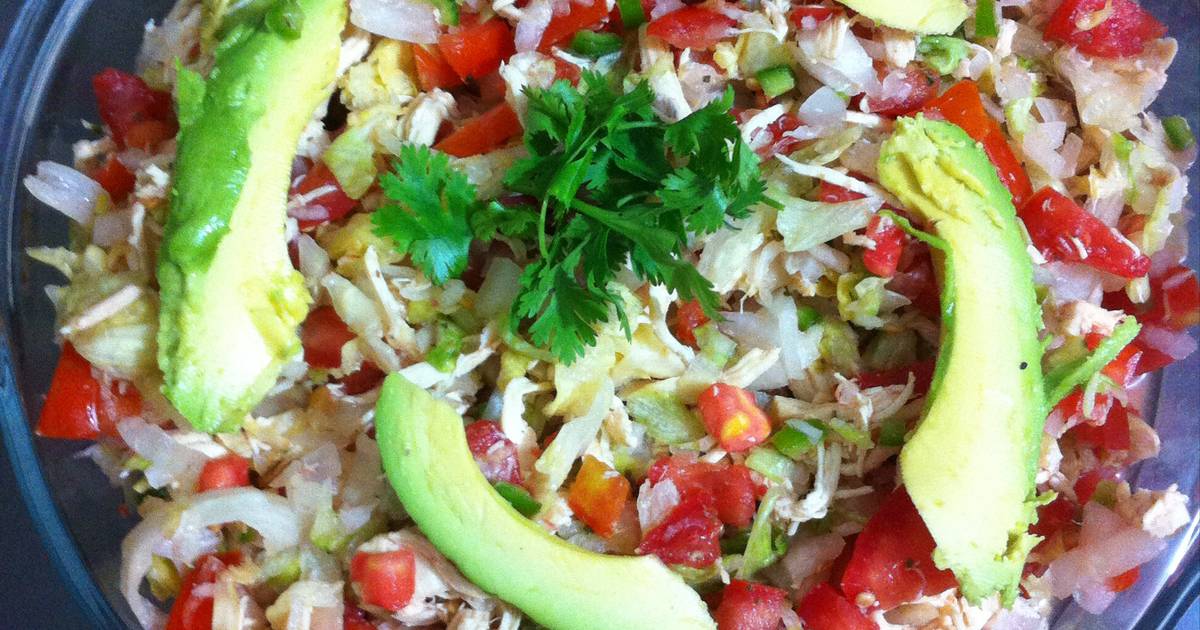 Salpicón de pollo Receta de Kary- Cookpad