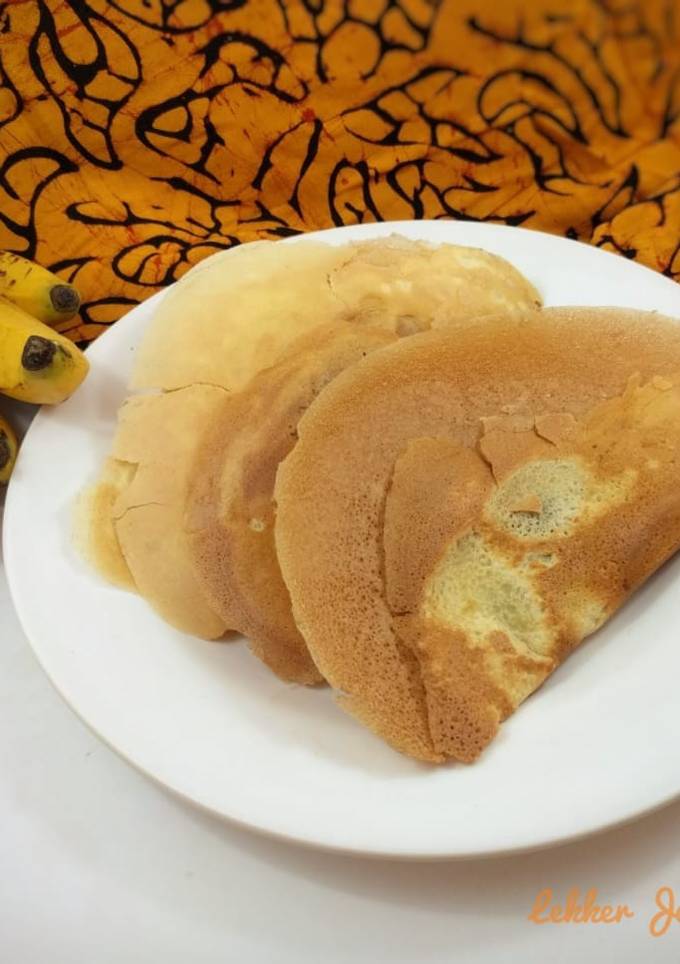 Resep Kue Leker Jowo /crepes pisang oleh azkafairuz (dapurhits) - Cookpad