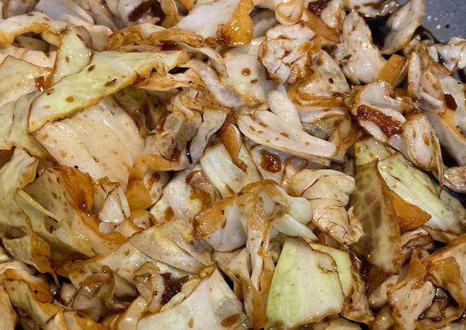 Resipi Sayur Kobis Kicap Berlada Hitam Oleh Mocque Cookpad