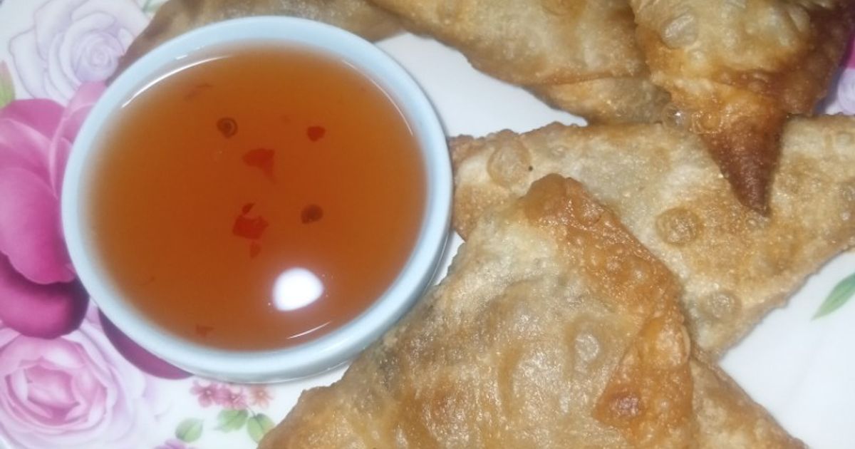 Chinese Potato Samosa Recipe by Surhaan Tahir Wafai - Cookpad