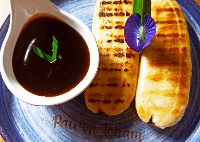 Resep Pisang bakar saus gula aren oleh Feby Istari - Cookpad