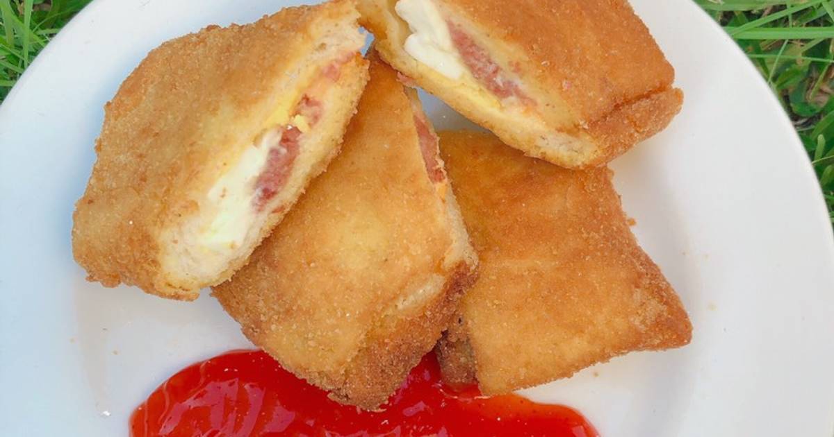 Resep Roti goreng daging cincang oleh Dewi Sari - Cookpad