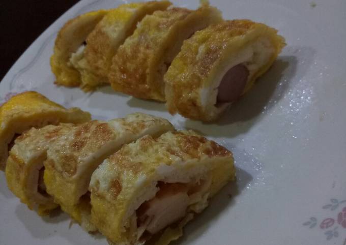 Resep Roti gulung sosis oleh Meycia's Kitchen - Cookpad