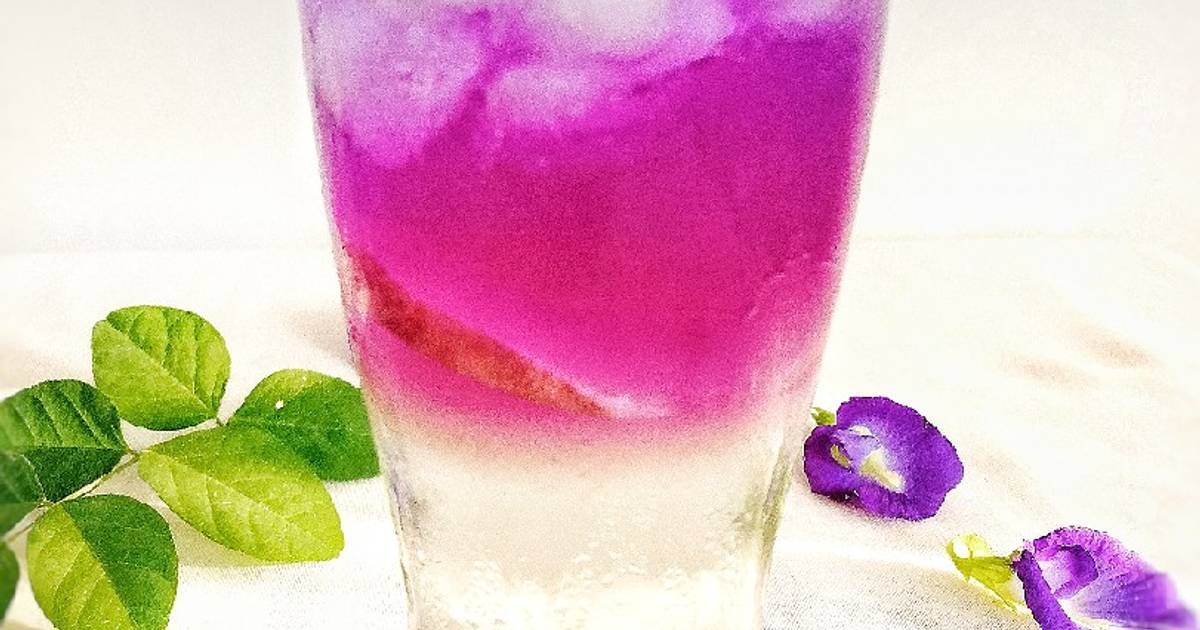 72 resep es lemon bunga telang enak dan mudah - Cookpad