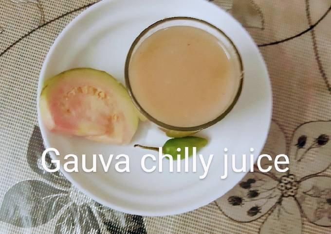Guava chilli juice Recipe by Rita mehta - Cookpad