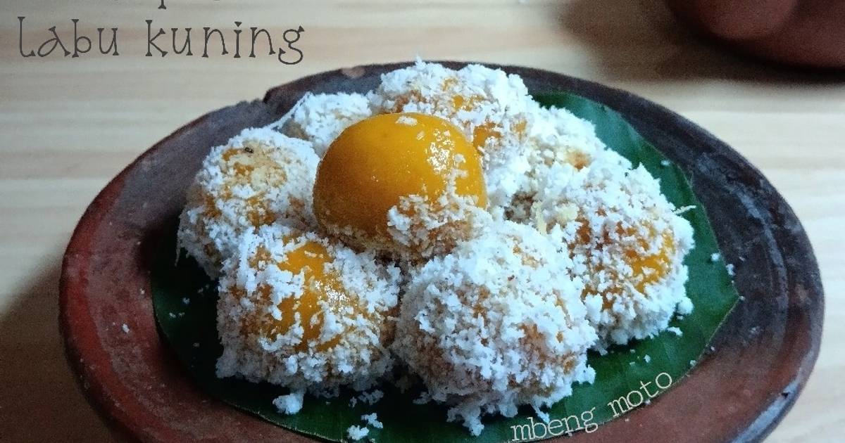 355 resep klepon labu kuning tepung enak dan mudah - Cookpad