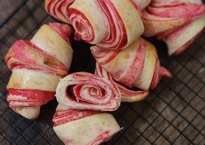 Resep Wassant Bread (Roti Wassant Merah Putih) | Oven Tangkring oleh ...