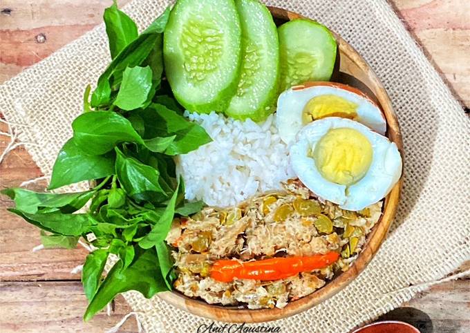 Resep Rice Bowl Botok Mlanding oleh anif agustina - Cookpad