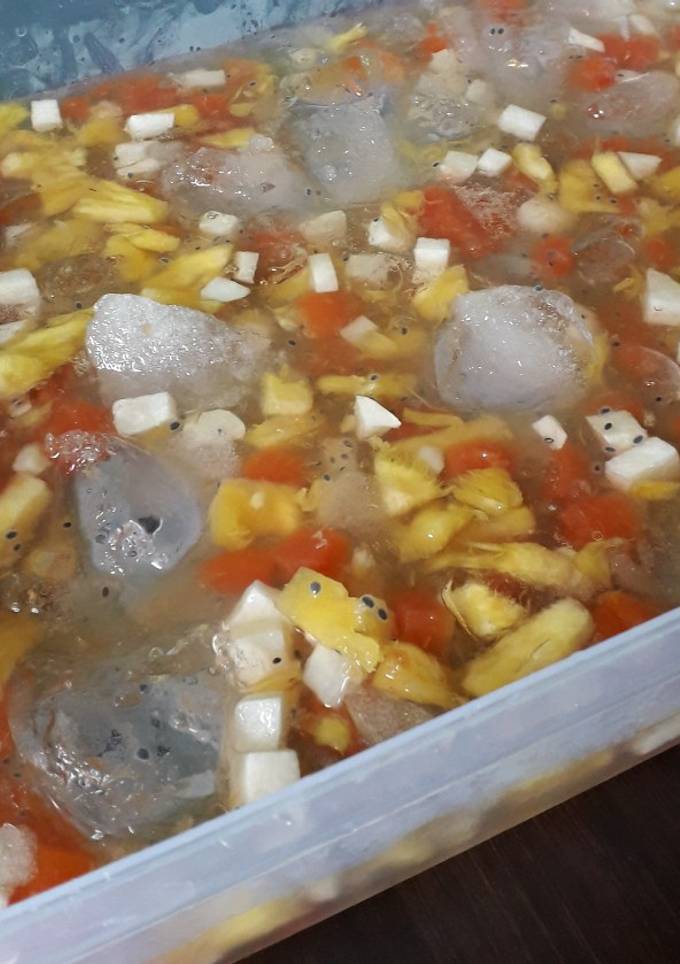 Resep Es buah (manis, asem, seger) oleh D'Pulche D'Pulche D'Pulche ...