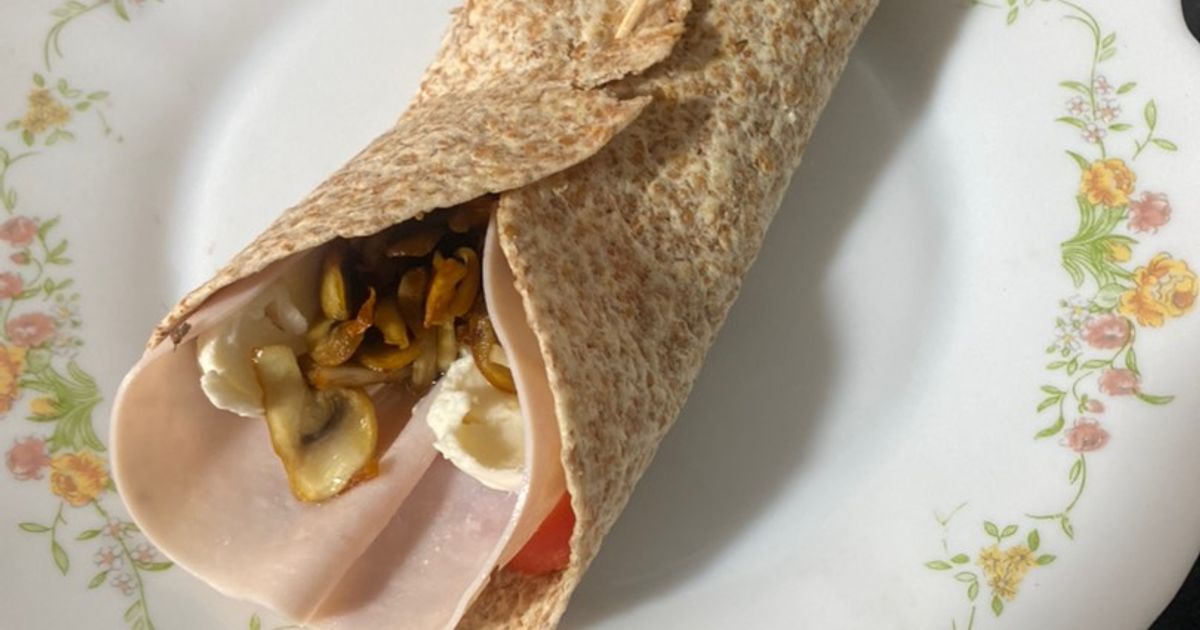 Fajita Integral Con Pavo Receta de Marián Gz- Cookpad
