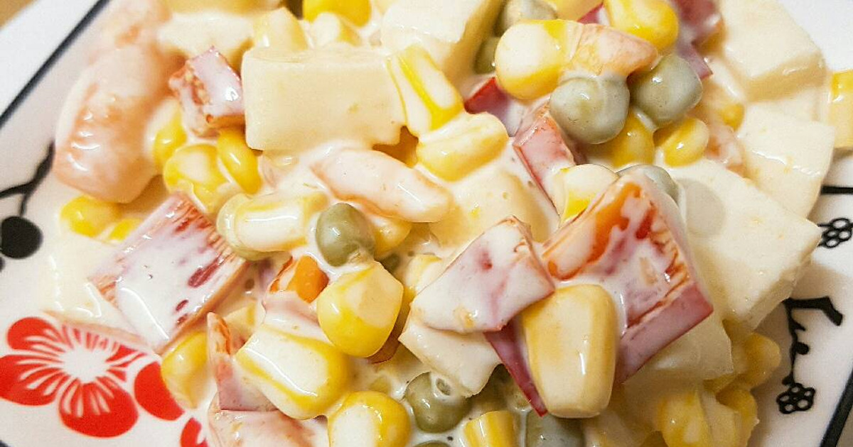 Cách Làm Món Salad Nga Với Táo của My Kitchies - Cookpad