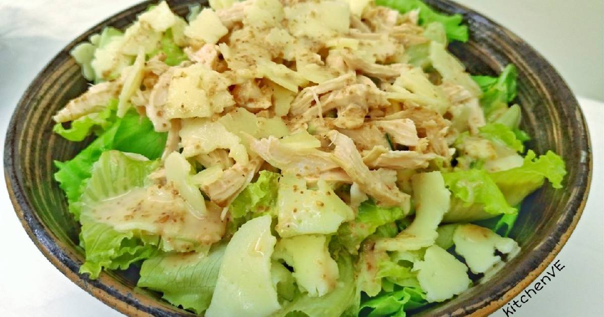 Resep Salad Ayam dan Selada oleh cookingjourney - Cookpad