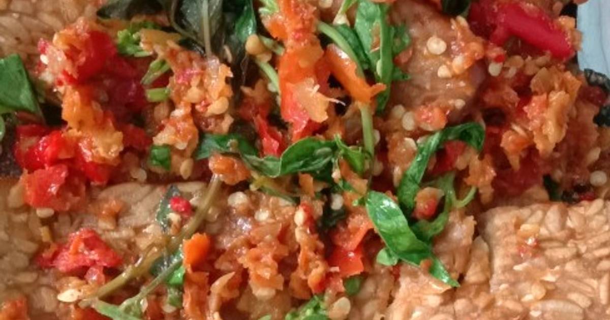 Resep Tempe goreng sambal kemangi oleh Desy Handayani - Cookpad
