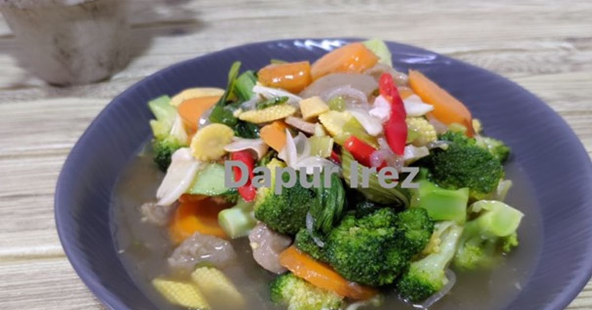 Resep Capcay Kuah Kental Ala Solaria oleh Dapur Irez - Cookpad
