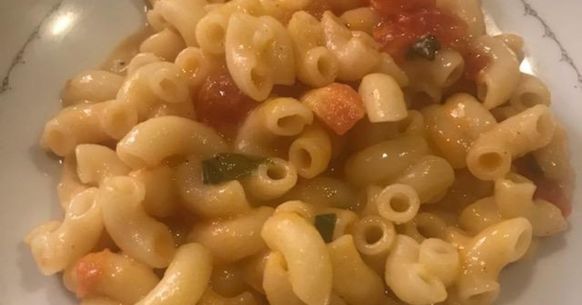 Pasta De Coditos Con Queso Recipe by Mercedes Cossío - Cookpad