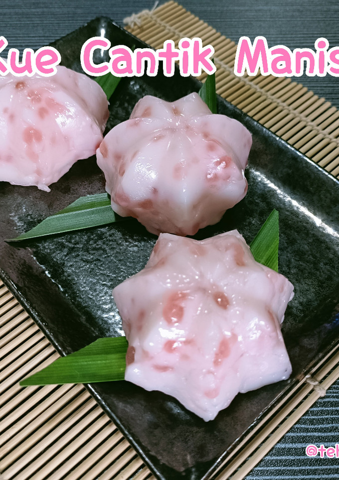 Resep Kue Cente Manis Aka Cantik Manis Aka Hunkwe Mutiara oleh Teh ...