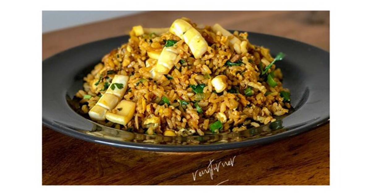Squid Indonesian fried rice Recipe by Reny Turner - Cookpad