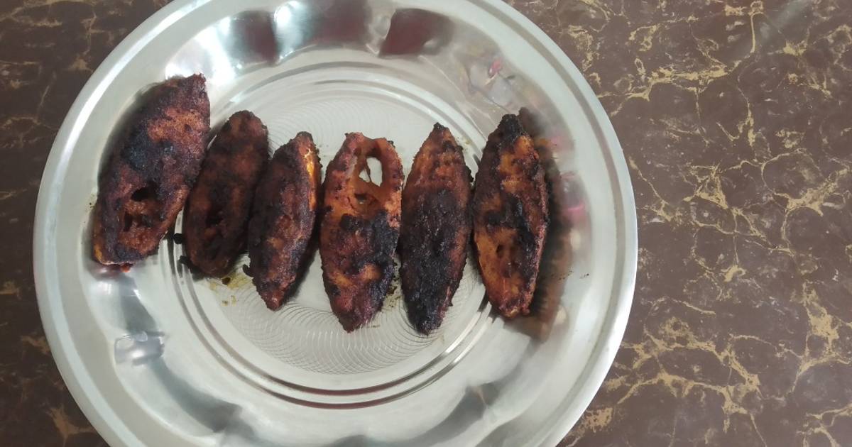 பாறை மீன் வறுவல் (Paarai meen varuval recipe in tamil) இவருடைய ரெசிபி ...