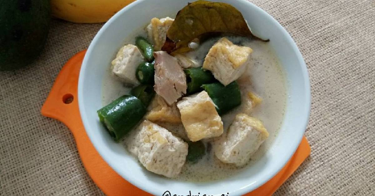 Resep Sayur Tahu Cabe Hijau oleh Bunda Ei - Cookpad