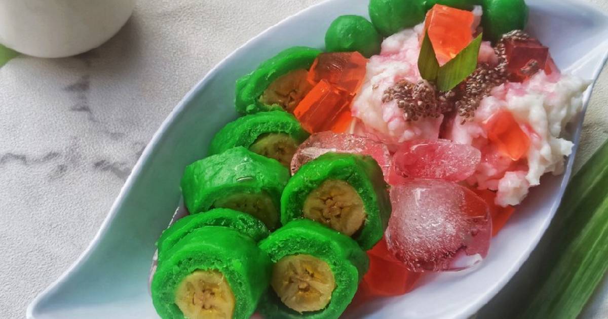 Resep Es Pisang Ijo oleh Ely Ismawanti - Cookpad