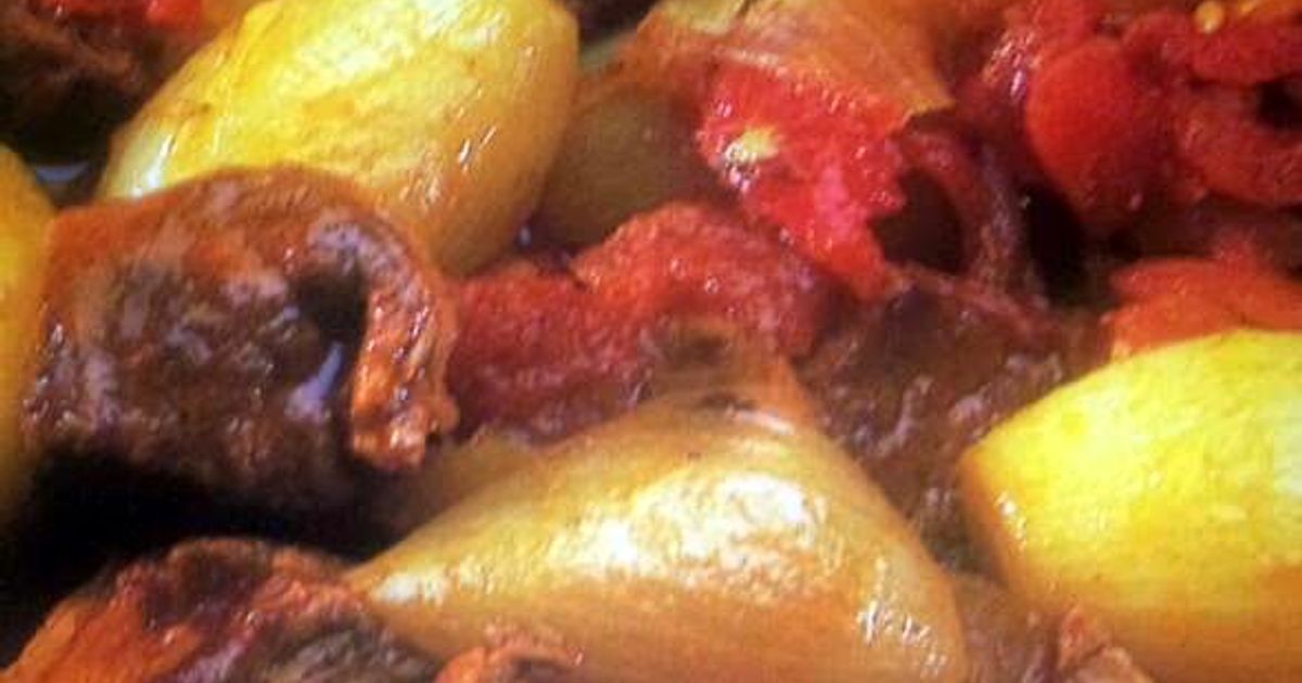 Stifatho Recipe By Zante