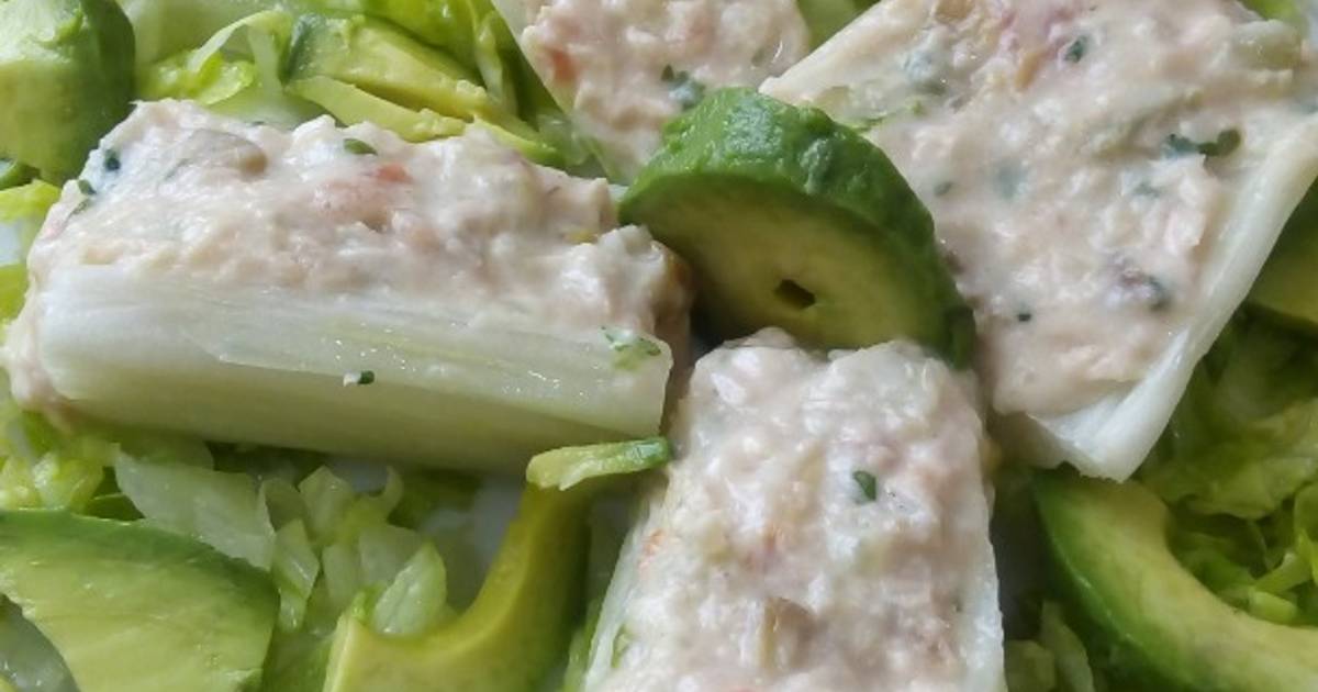 Apio relleno I Receta de mari562009-vinamar- Cookpad