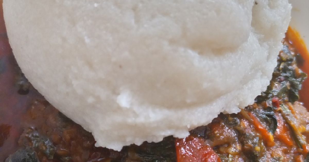 Acha Swallow Recipe by @Om Ziyad_Kitchen - Cookpad