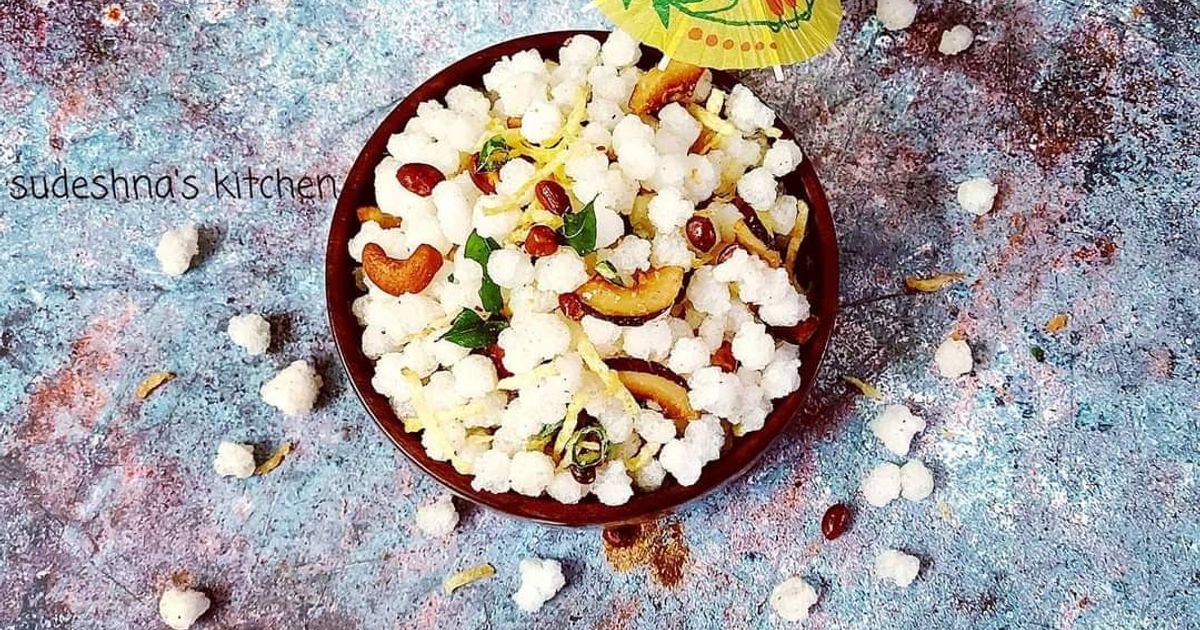Falhari Sabudana Chiwda Recipe by Sudeshna Rajib Das - Cookpad