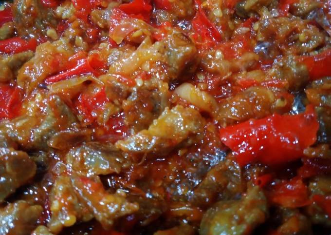 Resep Oseng mercon daging oleh uciirahma.p - Cookpad