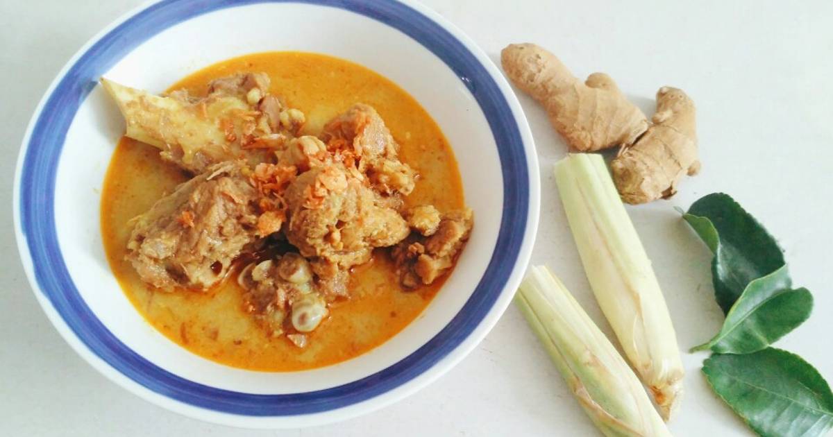 216 resep gule balungan sapi enak dan mudah - Cookpad