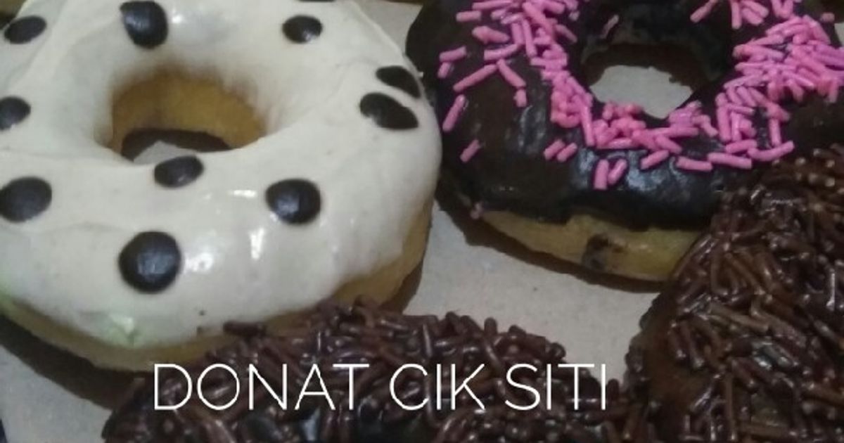 Resep Donat Lembut Simple Plus Tips oleh Siti Harlis Ahdiati - Cookpad