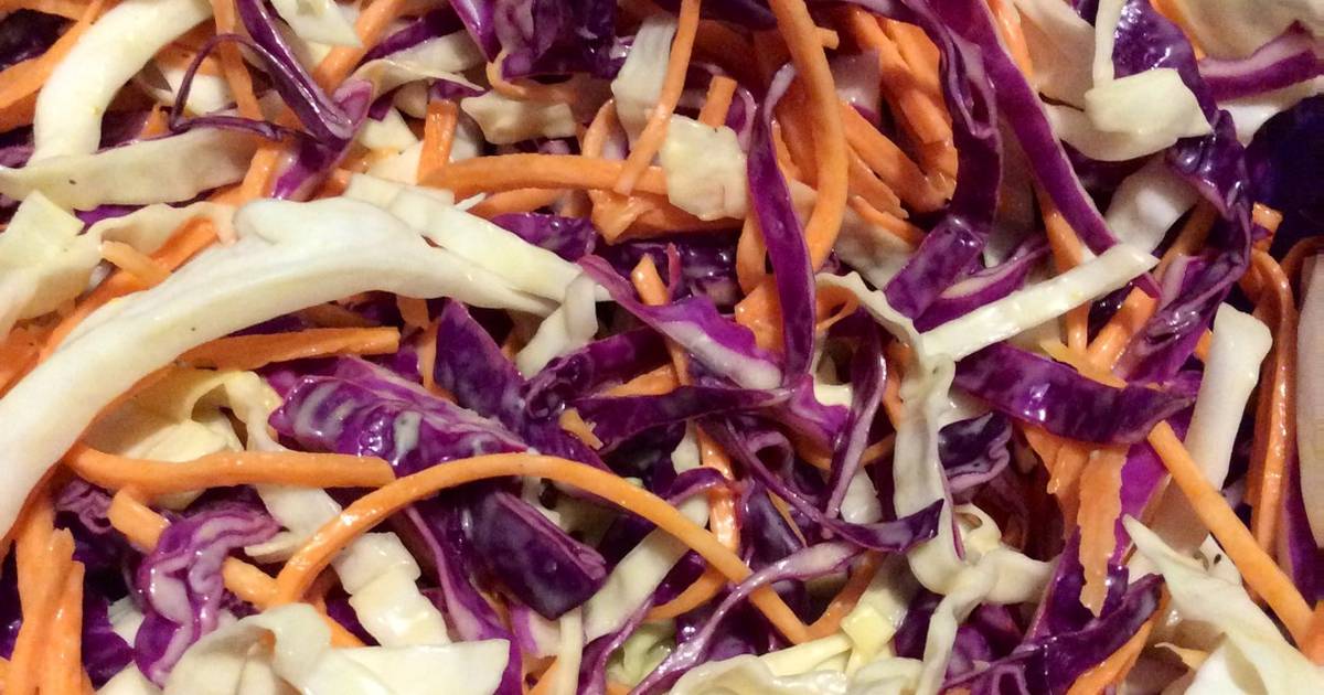 Ensalada de repollo colorado y zanahoria - 21 recetas caseras- Cookpad