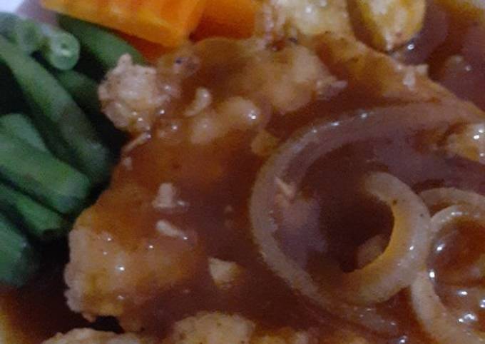 Resep Crispy chicken steak oleh Andriana puspita - Cookpad