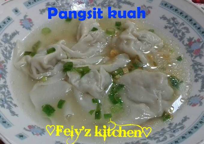 Resep Pangsit kuah oleh Fely - Cookpad