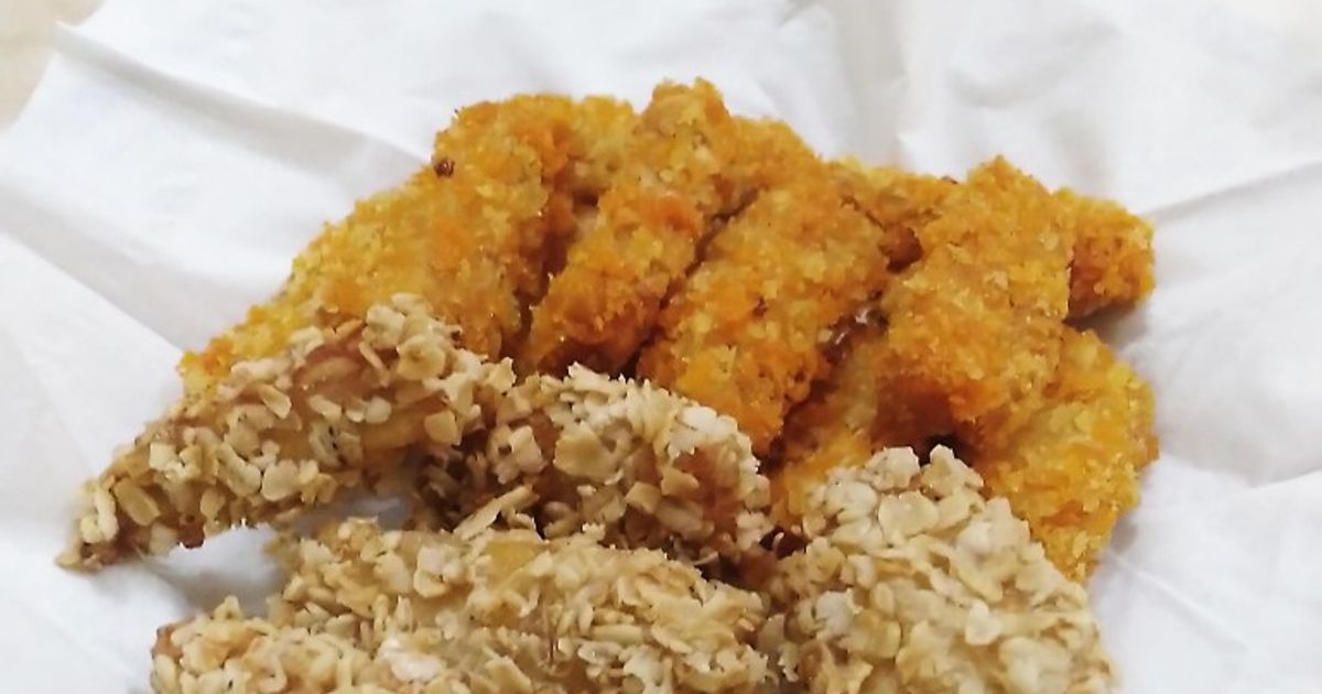Resep Stick Tempe Tepung Roti & Oat A.K.A Nugget Tempe oleh Bunda Hanum ...