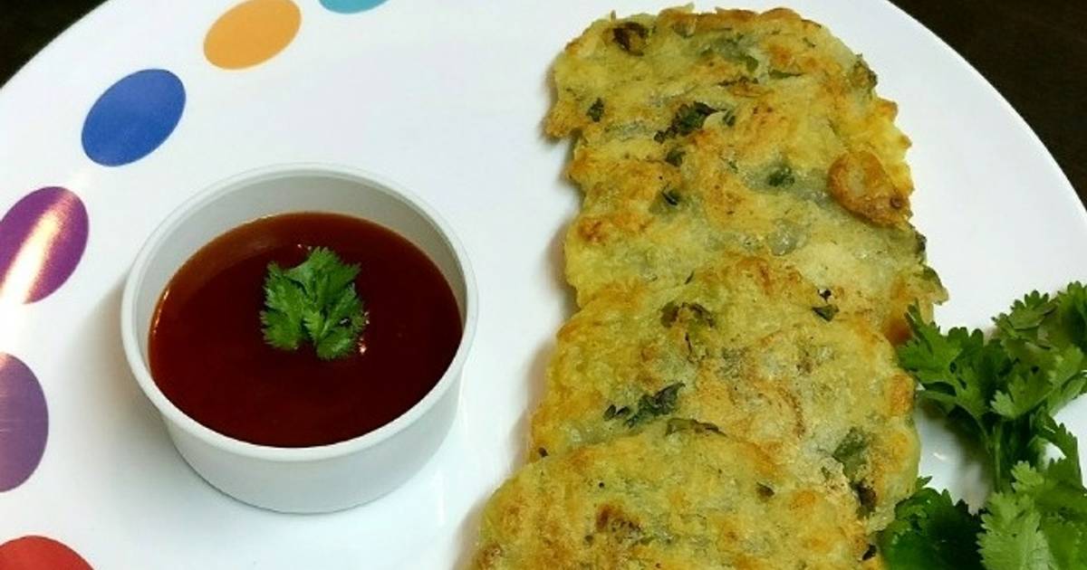 Cheesy Oats Apple Potato rösti Recipe by Sanchita Mittal - Cookpad