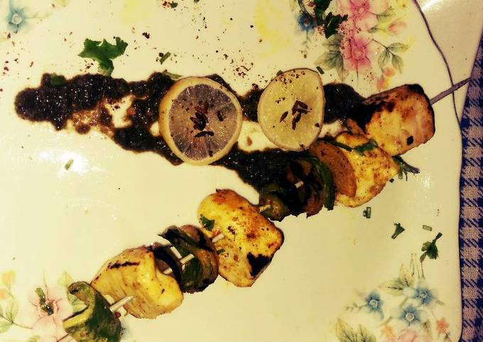 Paneer seenk Tikka Recipe by Kavita Kapoormehrotra.1 - Cookpad