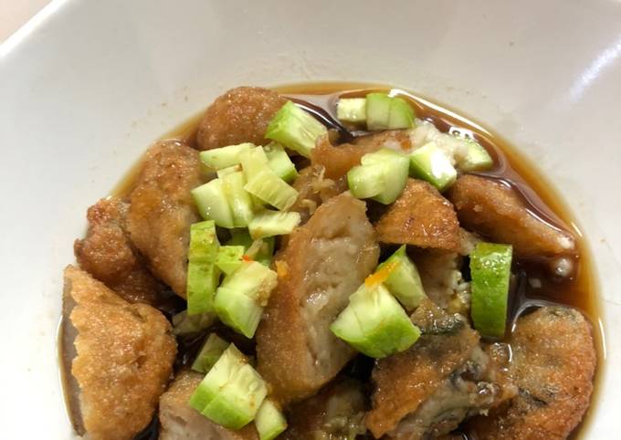 Resep Pempek Ikan Tenggiri Dan Kulit Ikan Oleh Sasha Octa Cookpad