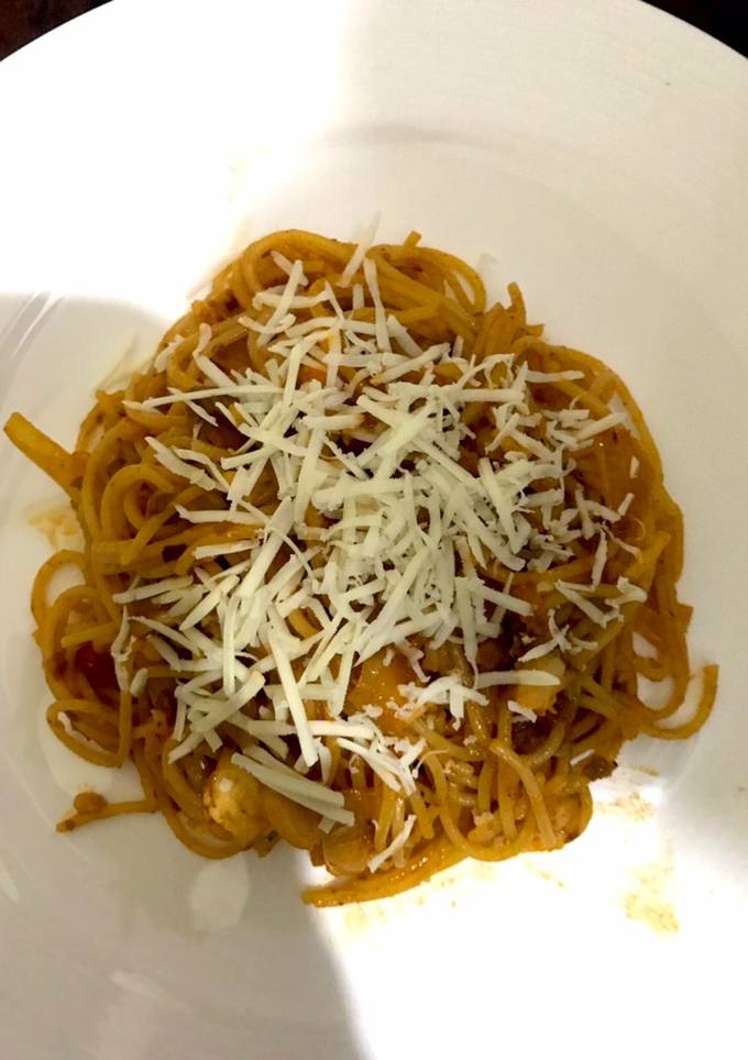 Resep Spaghetti ala rumah😋😋 oleh Ida Rahma - Cookpad