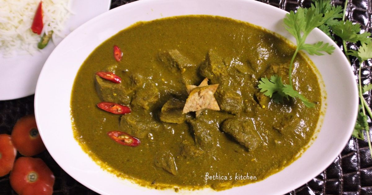 Palak Sepu Vadi Recipe By Bethica Das